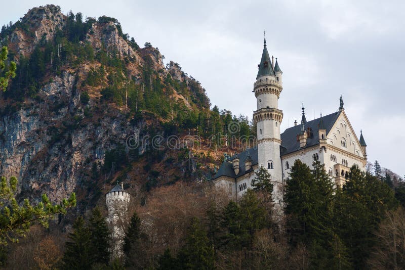 German Castle Neuschwanstein Stock Image - Image of nature, castle ...