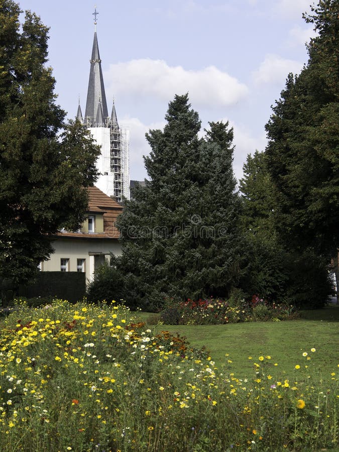 German church stock photo. Image of church, sanktludgerus - 44738000