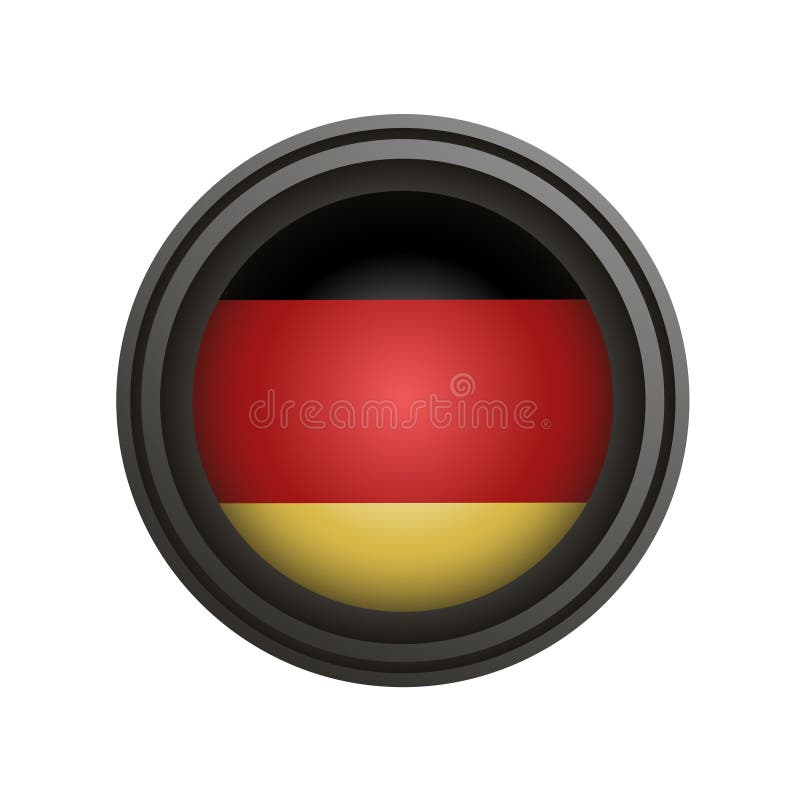 German circle emblem stock vector. Illustration of circle - 93661733