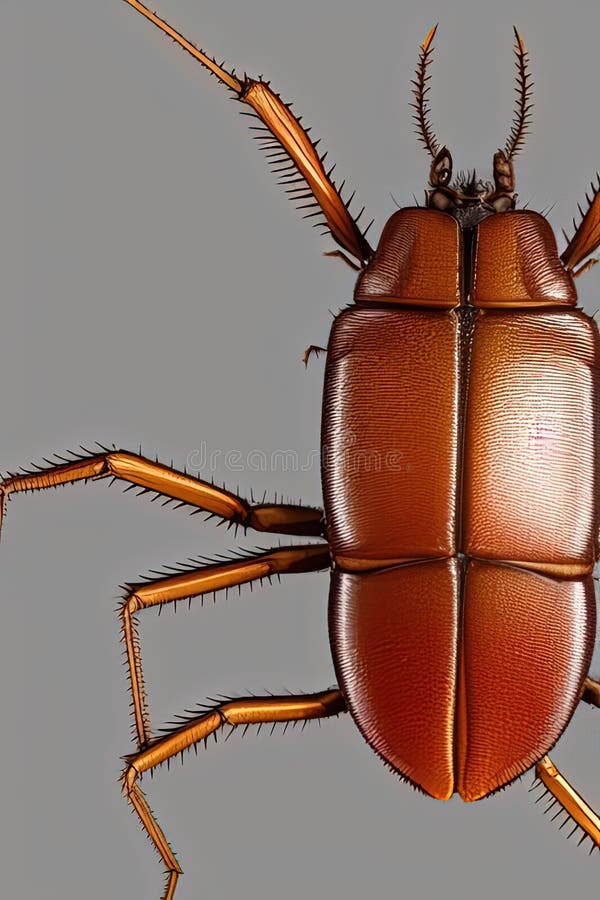 German Cockroach Animal. AI Generated. Stock Illustration ...