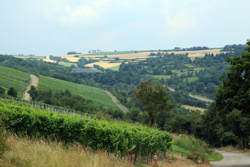 German Countryside stock image. Image of clouds, skies - 77212003