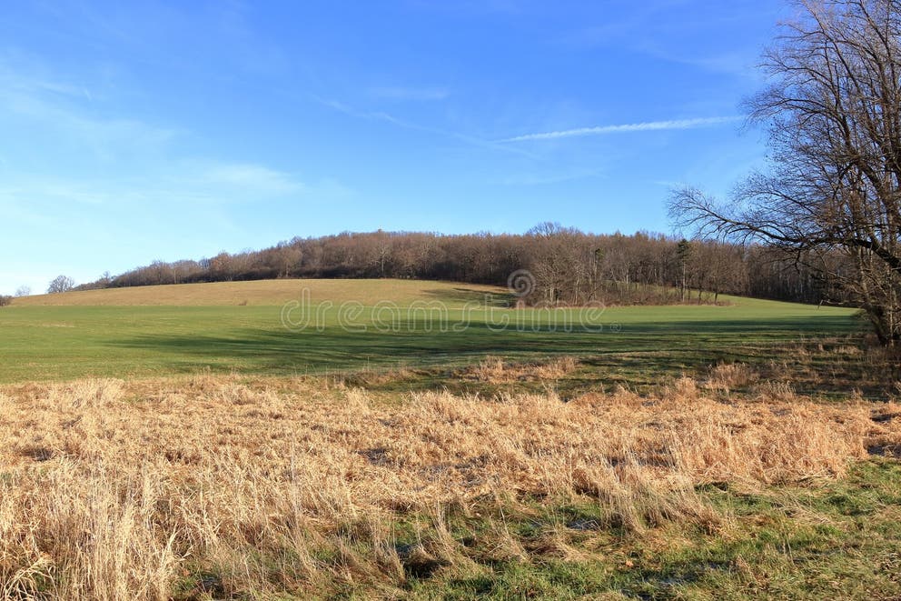 German Countryside in Saxony Stock Photo - Image of summer, countryside ...