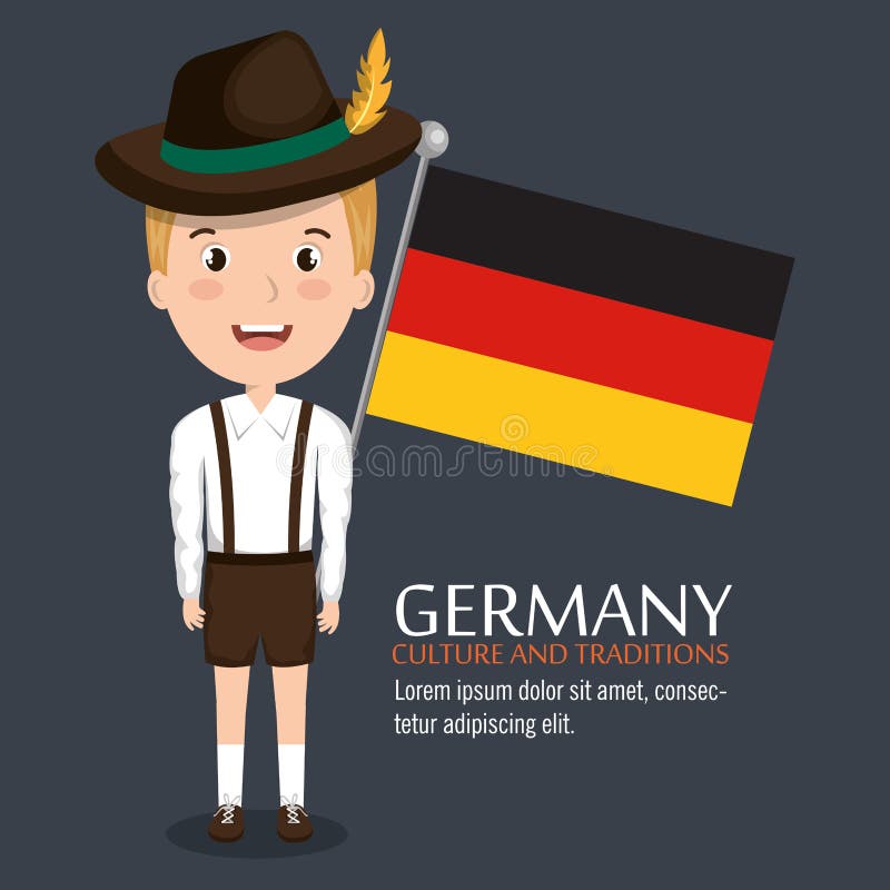 German culture design stock illustration. Illustration of classic ...