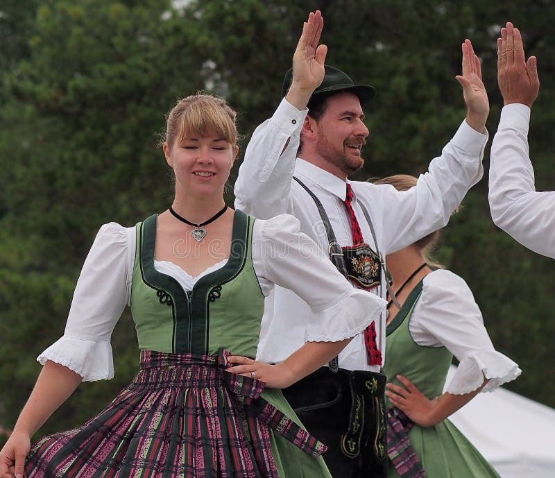 German Dancers editorial stock photo. Image of hats, traditional - 43238813