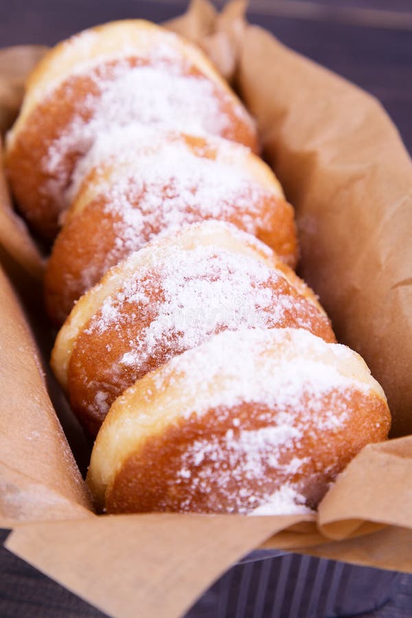 German donuts - berliner stock image. Image of food, delicious - 77153345
