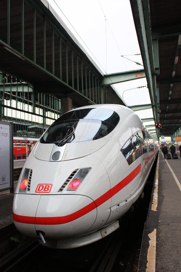 German Intercity Bullet Train at Munich Train Station, Germany ...