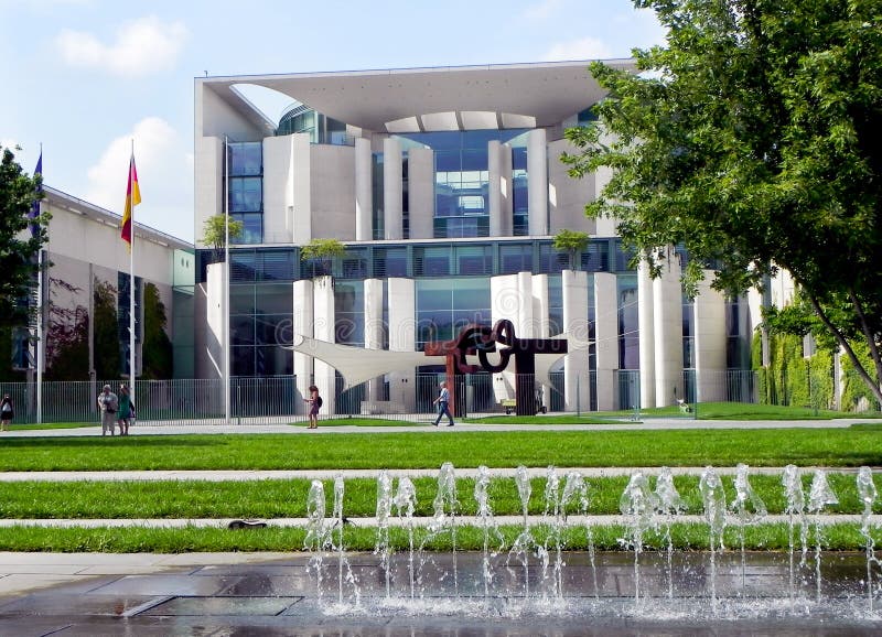 German Federal Chancellery editorial image. Image of chancellery - 24028195