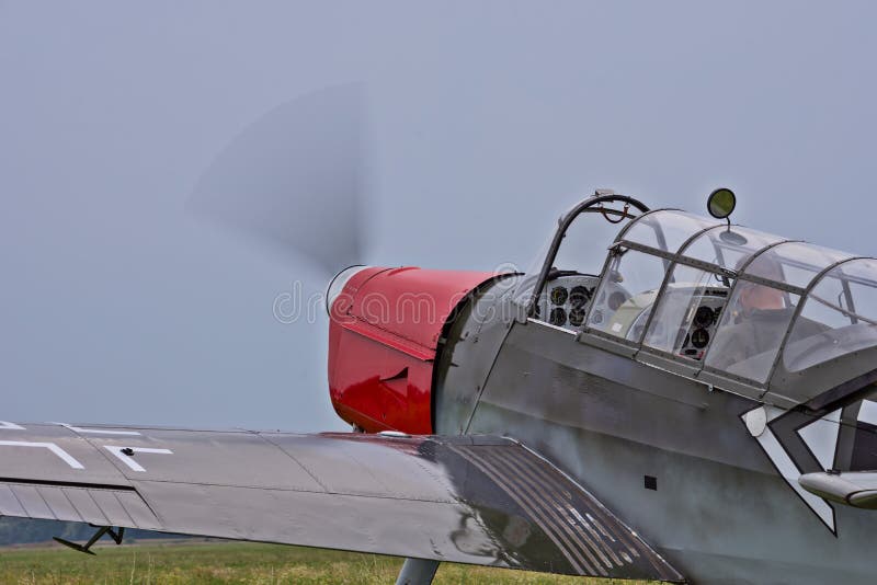 WW2 German fighter plane stock image. Image of plane, wwii - 7766663