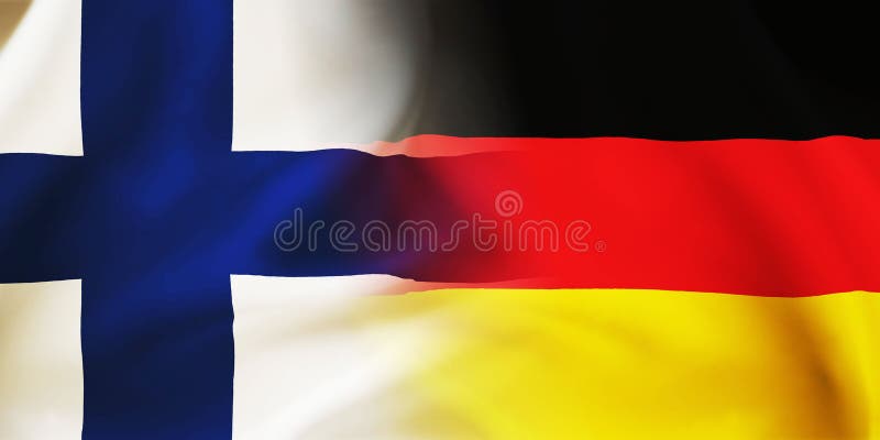 German,Finland Flag Together.Germany,Finland Waving Flag Background ...