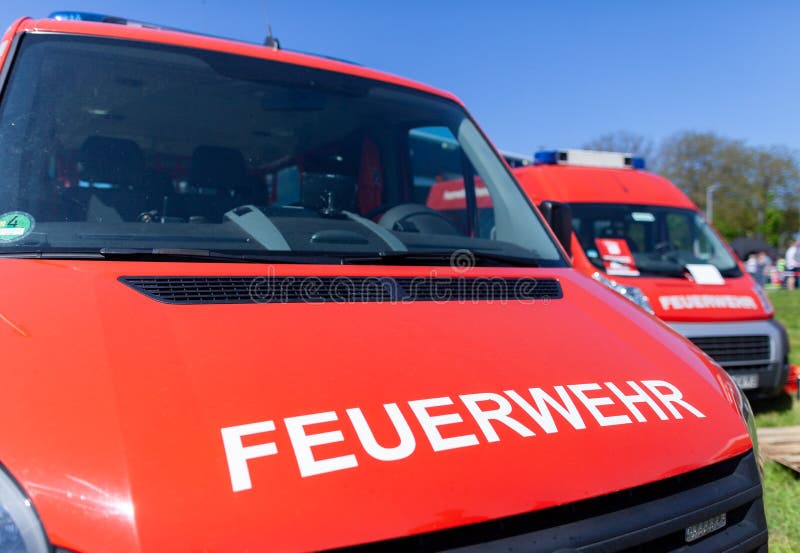 German Fire Service Vehicles from the Professional Fire Department ...