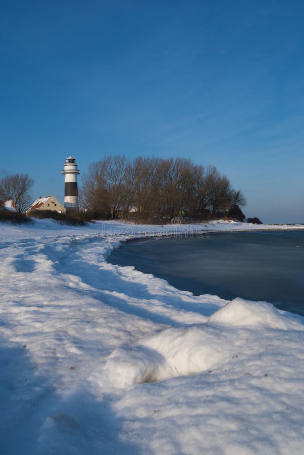 Lighthouse Kiel, Germany stock photo. Image of wide, kiel - 13175282