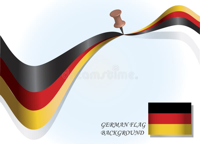 Abstract German flag stock illustration. Illustration of moving - 4226878