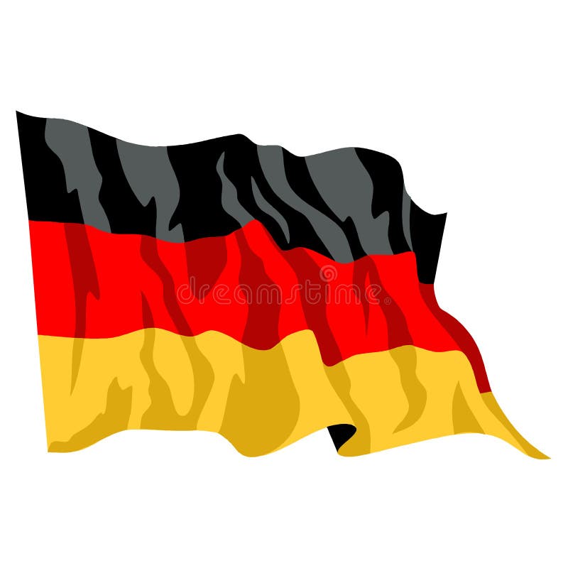 German Flag stock illustration. Illustration of flag, hitler - 2314080