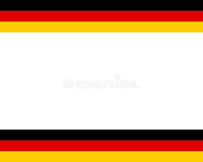 German Flag with Copy Space Stock Vector - Illustration of vector ...