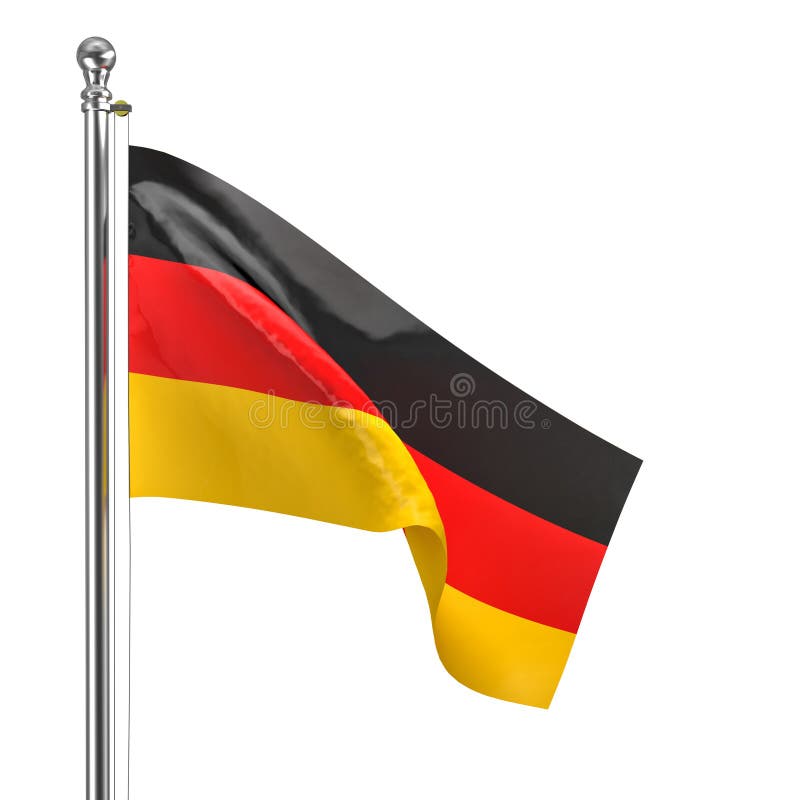 German flag stock illustration. Illustration of german - 35226054