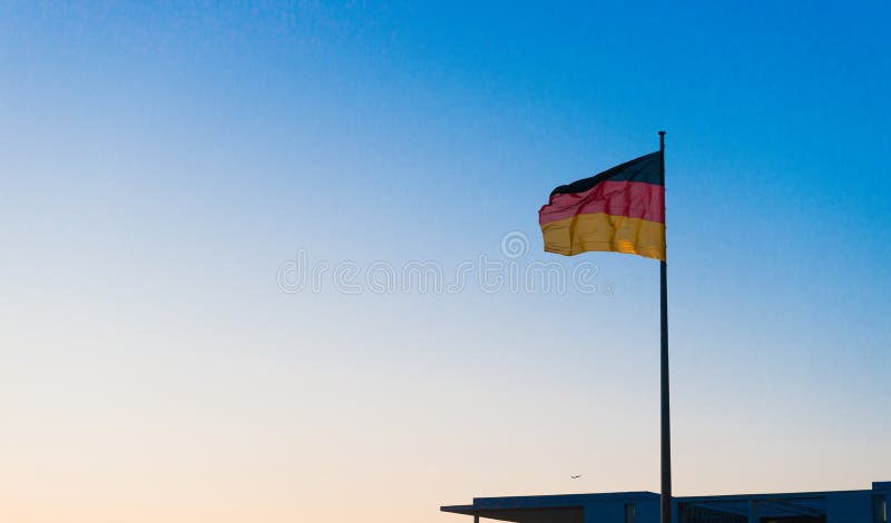 German Flag stock photo. Image of german, wind, sign - 147802544