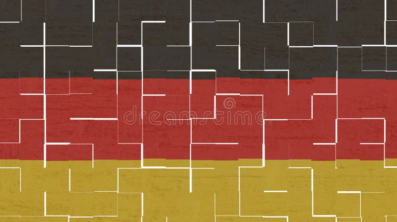 German flag stock illustration. Illustration of country - 278046017