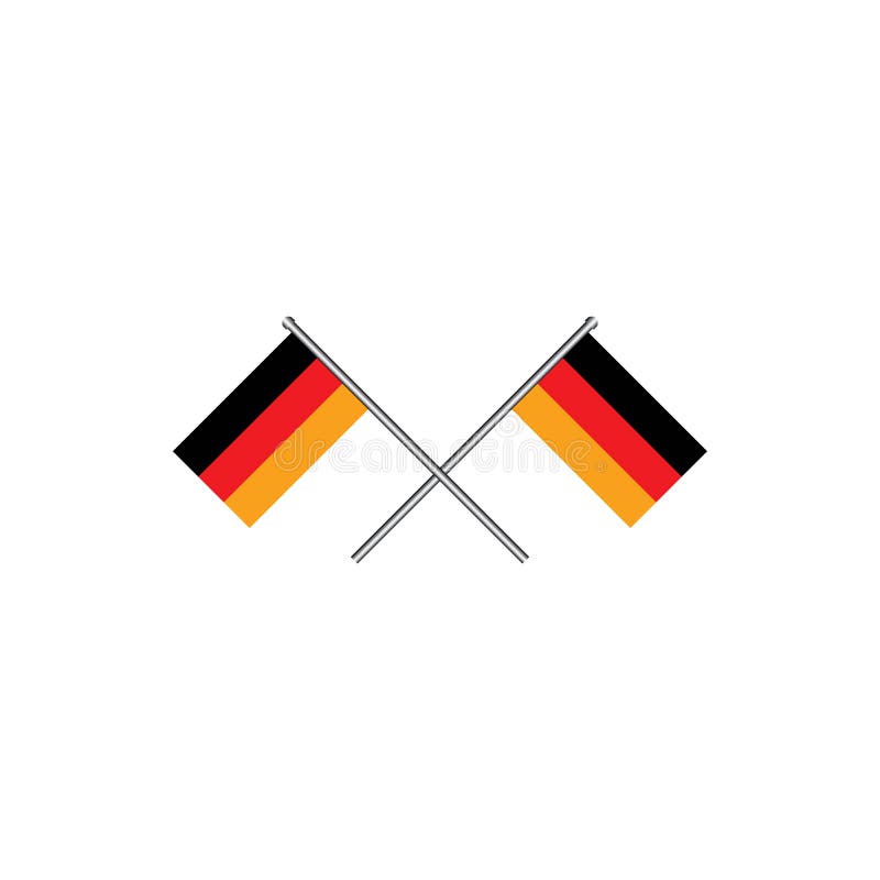 German flag logo stock vector. Illustration of politics - 244429946