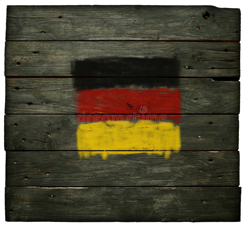 German flag stock image. Image of republic, flag, painted - 101561869