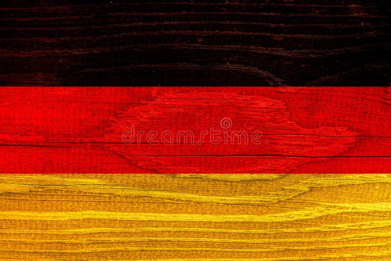 German Flag with Tree Texture Stock Photo - Image of symbol, flag ...