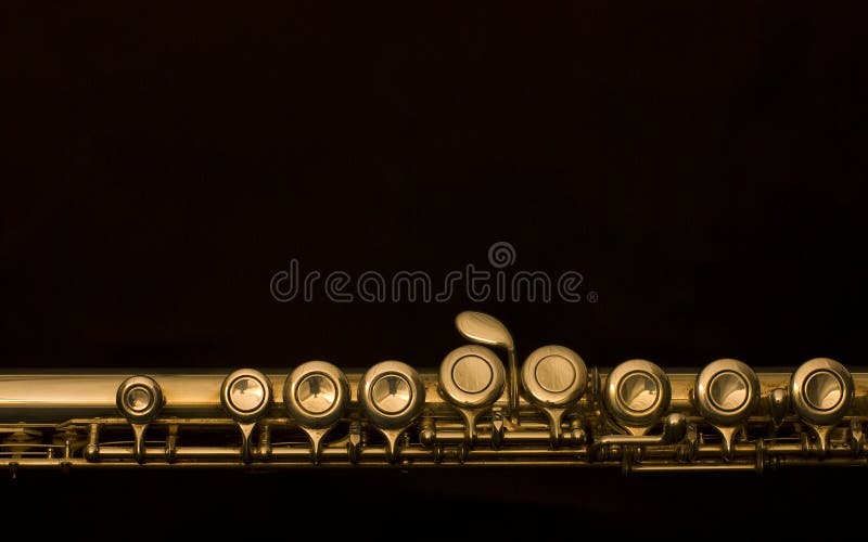 German Flute Player at an Open Air Concert in Germany Stock Image ...