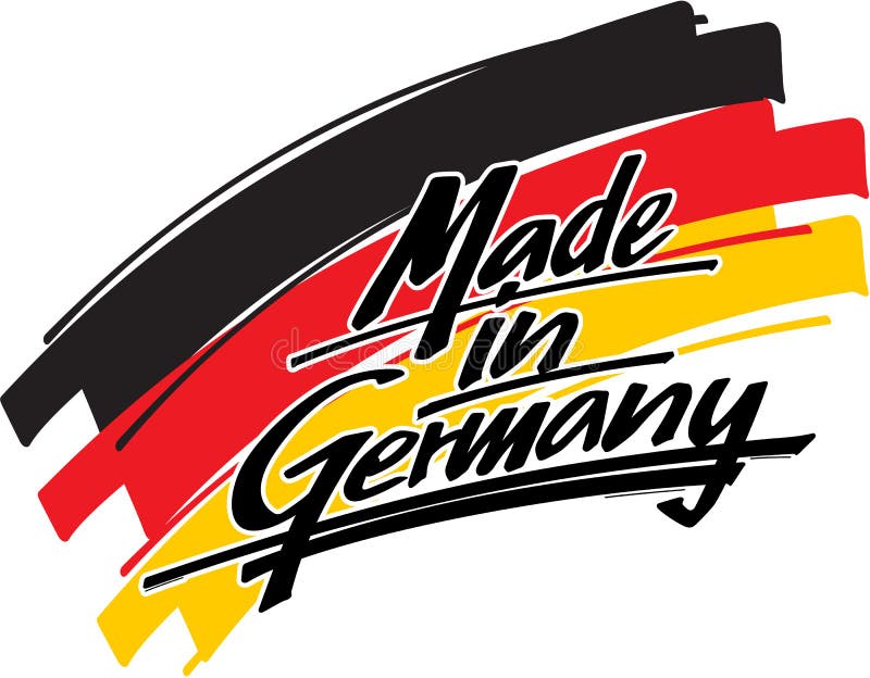 Made in germany stock vector. Illustration of blip, graffiti - 30042279