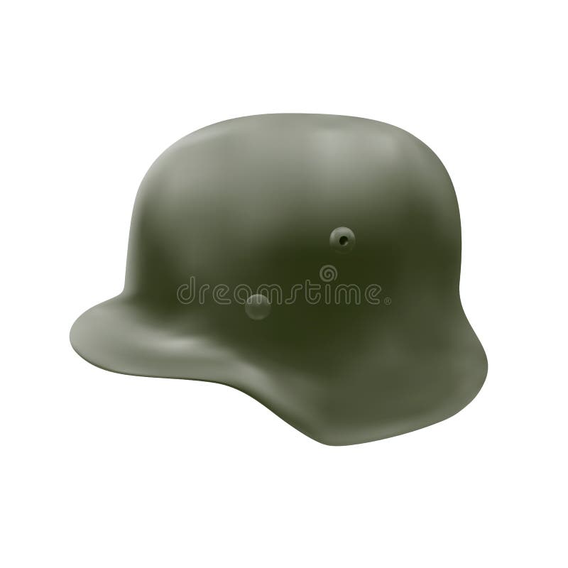 German Helmet Vector Flat Style Illustration Icon Isolated Stock Vector ...