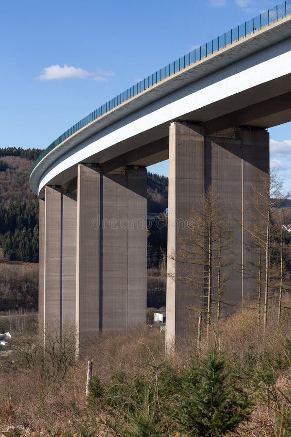 German highway bridge stock photo. Image of intercourse - 52640368