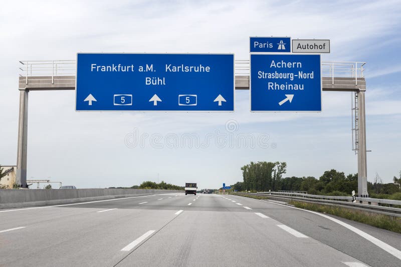 German highway stock photo. Image of highway, lorry, lane - 41489300