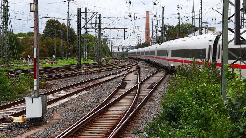 An German Ice High Speed Train Video Stock Footage - Video of 2023 ...