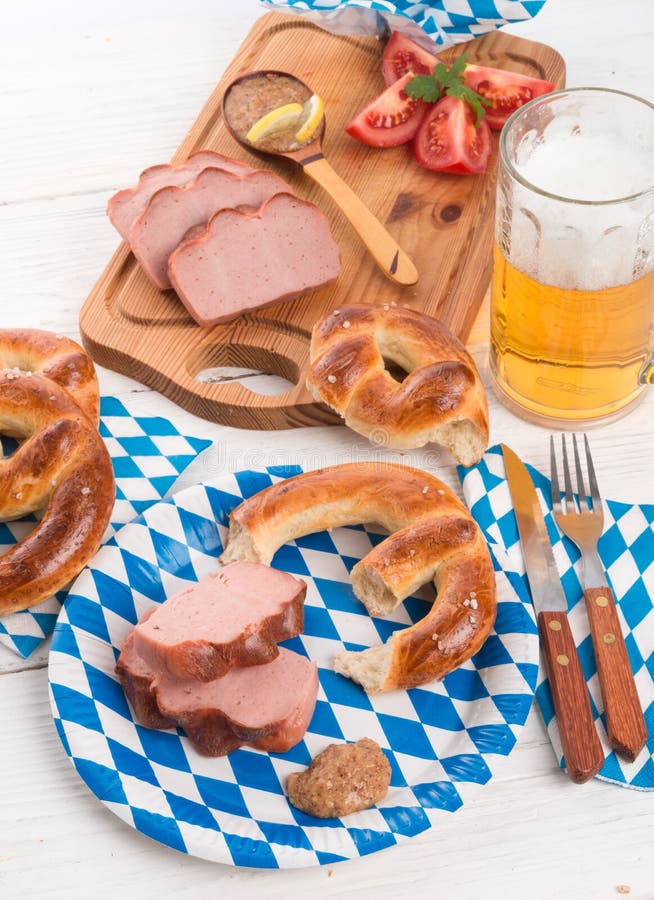 German liver cheese stock image. Image of bavarian, fresh - 45604441