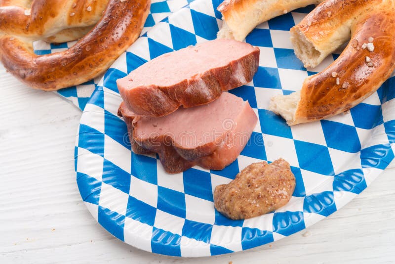 German liver cheese stock image. Image of cold, meat - 45656505