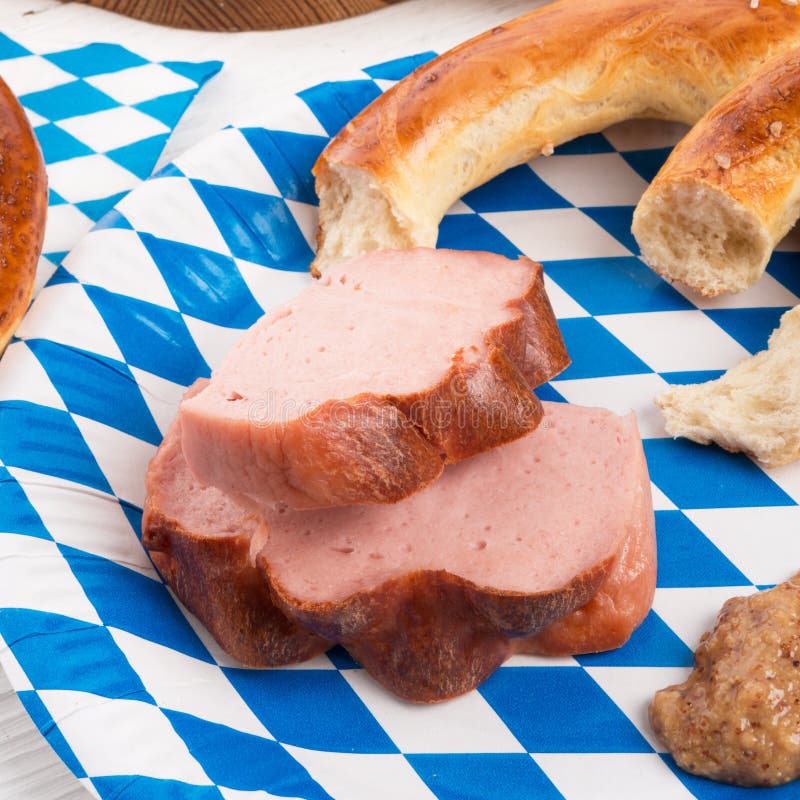 German liver cheese stock image. Image of cuisine, bavarian - 45692615