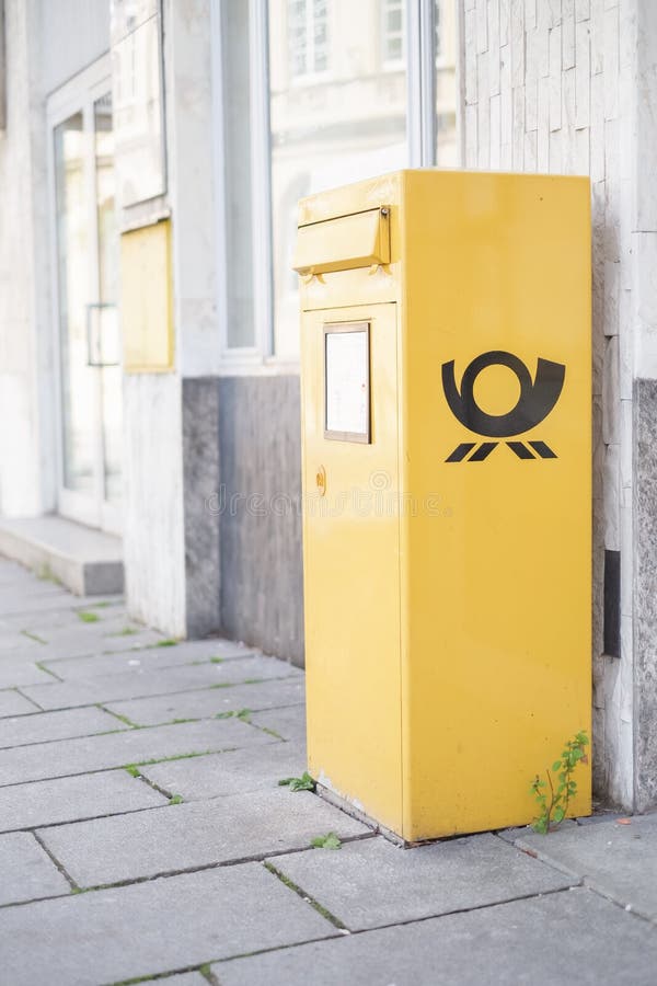 German mailbox editorial photography. Image of space - 69994807