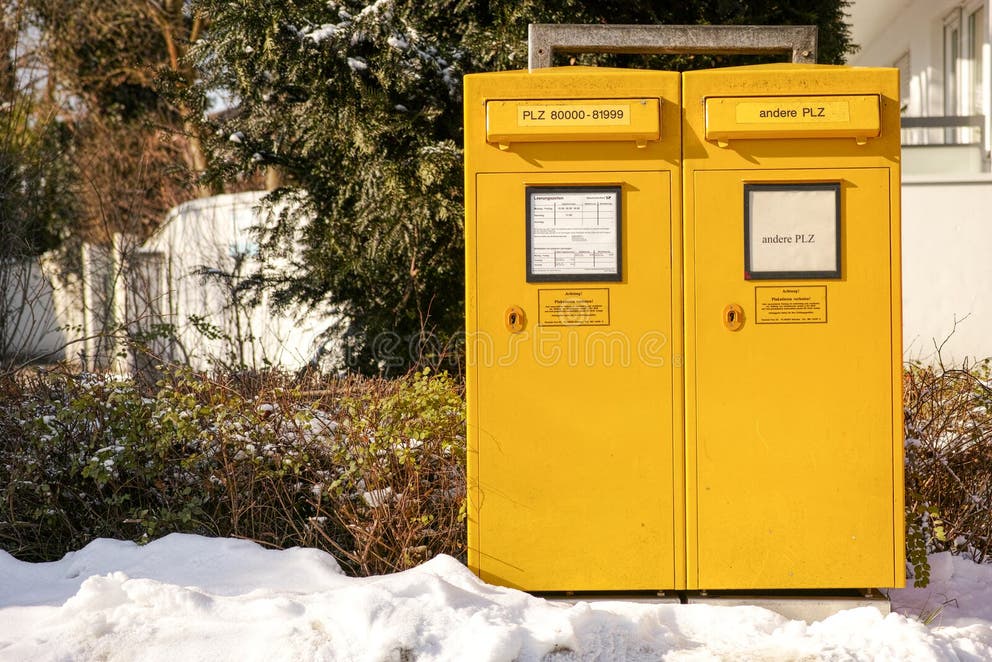 German mailboxes editorial photography. Image of mailboxes - 49751777