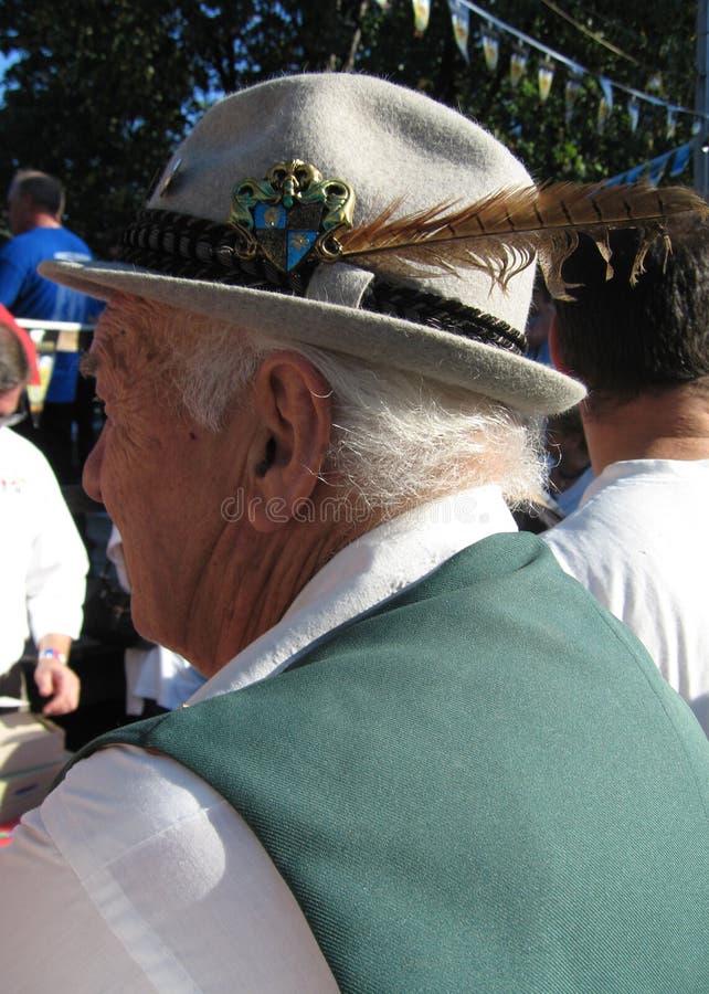 German Man in Hat editorial photography. Image of oktoberfest - 376637