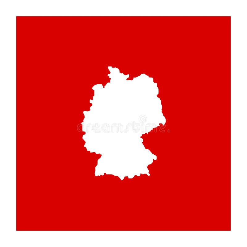 German Map Logo Illustration Design Stock Illustration - Illustration ...