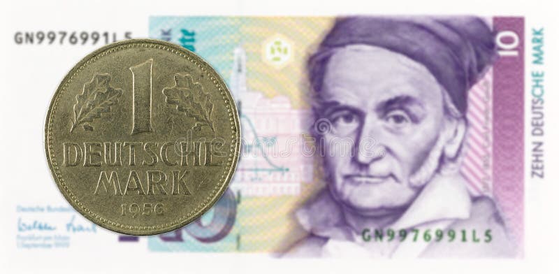 1 German Mark Bank Note 1920 Reverse Stock Photo - Image of reich ...