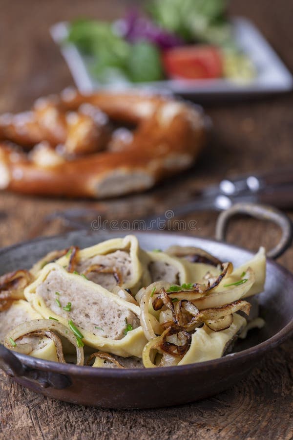 German maultasche stock photo. Image of cooking, eating - 256743894