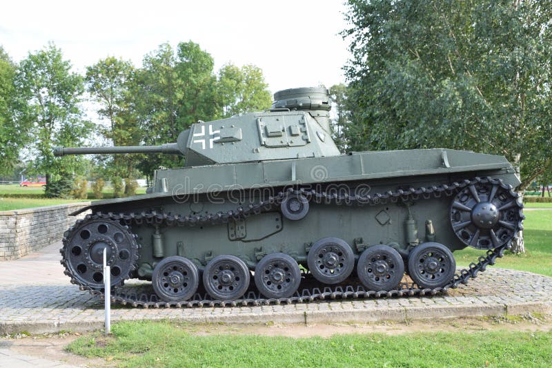 German Medium Tank of World War II Stock Image - Image of soldier ...