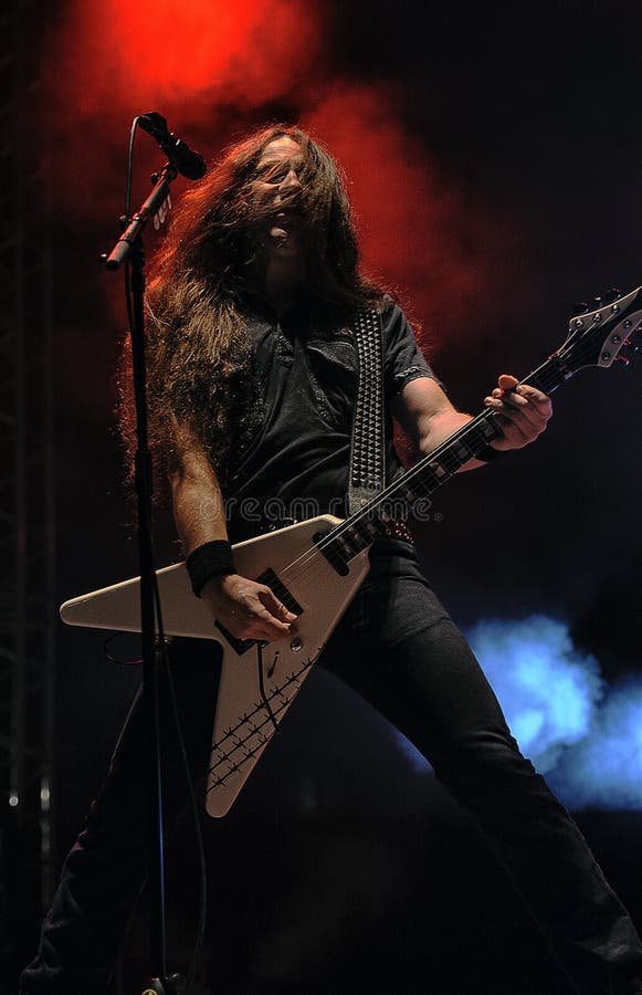 Heavy Metal Band Accept Performing Live Editorial Stock Photo - Image ...