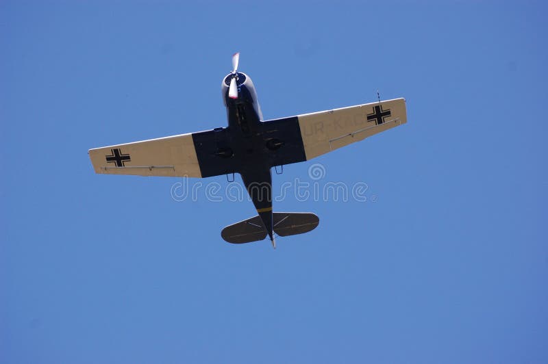 Nazi german fighter plane stock photo. Image of flying - 6041262