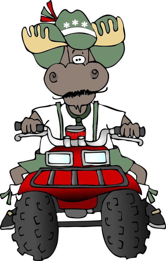 Moose Motorcycle Stock Illustrations – 64 Moose Motorcycle Stock ...