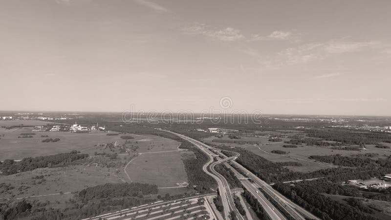 German Motorways Seen from Above Stock Image - Image of motorways ...
