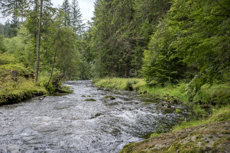 German mountain stream stock photo. Image of german, landscape - 88680138