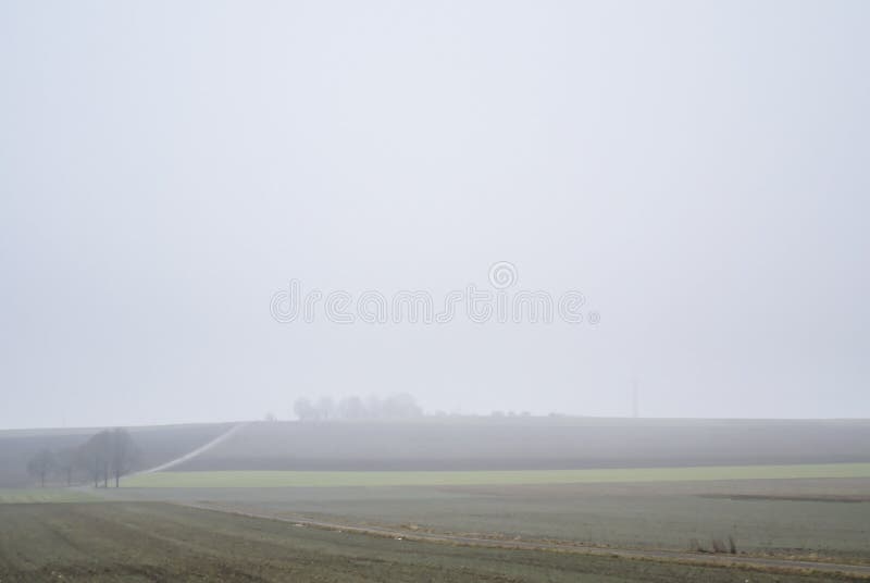 German Mountains in High Fog Stock Photo - Image of green, nature: 36257326