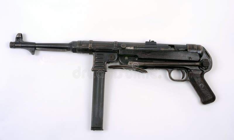 German WW2 Mp40 Schmeisser SMG Stock Photo - Image of wwii, mp40: 19529708