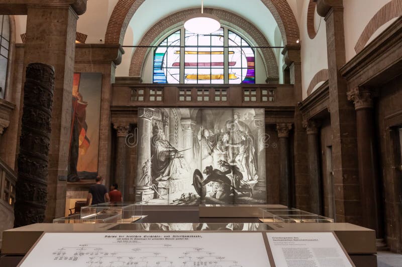 At the German National Museum in Nuremberg Editorial Photography ...