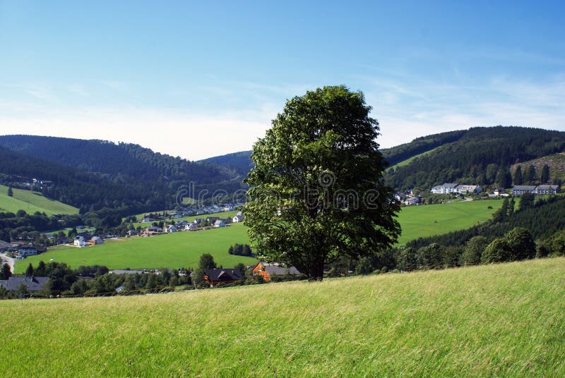 German nature. stock photo. Image of outlook, holiday - 6362854