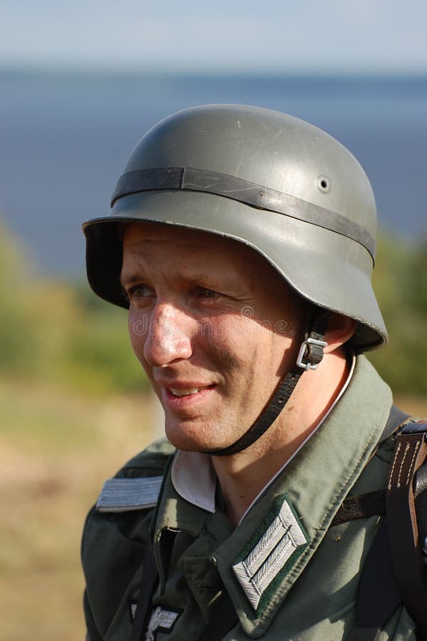 German officer stock image. Image of equipment, german - 5636151